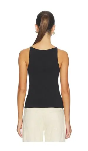 SLVRLAKE Fitted Rib Tank Top