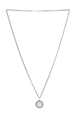 SERGE DENIMES Ambrose Necklace In Metallic - Silver