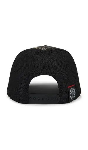 AFFLICTION Skull Tree Hat In Grey