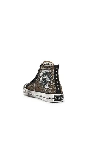 AFFLICTION Collapse High Top Sneaker - Tobacco