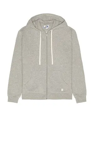 Marine Layer Cloud 9 Full Zip Hoodie In Grey