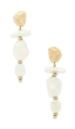 Cult Gaia Fabbie Earrings - Pearl