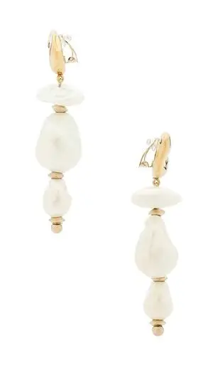 Cult Gaia Fabbie Earrings - Pearl
