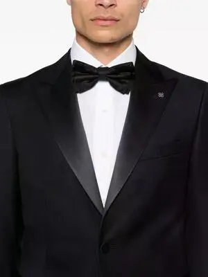 Tagliatore Shawl-lapel Suit - Black