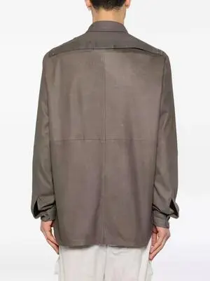 Rick Owens Patch-pocket Jacket - Brown