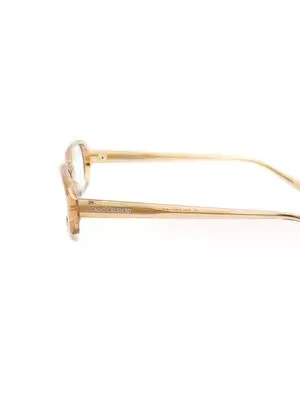 Saint Laurent Erin Rectangle-frame Eyeglasses