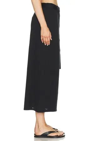 TOTEME Wrap Skirt - Black