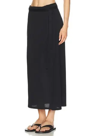 TOTEME Wrap Skirt - Black
