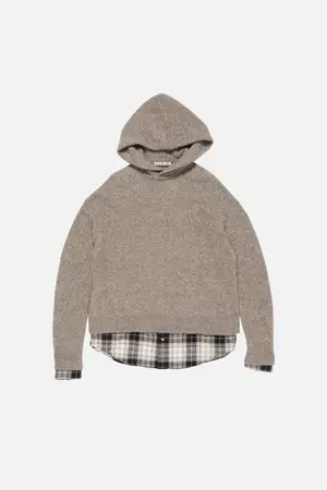 Acne Studios Layered Wool Hoodie