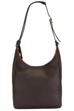 Miu Miu Vitello Phenix Shoulder Bag In Brown