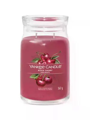 YANKEE CANDLE Cherry Printed Candle - Pink