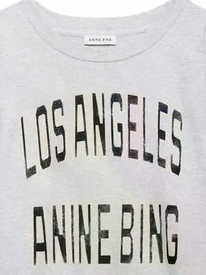 ANINE BING Printed Cotton T-shirt