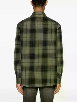 PURPLE BRAND Flannel Long-sleeve Shirt