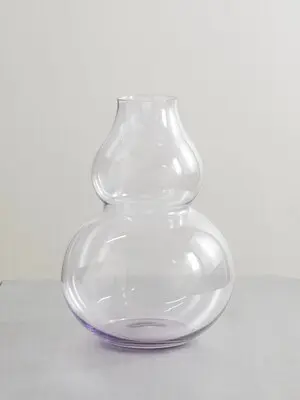LOBMEYR Flower Crystal Glass Vase - Neutrals
