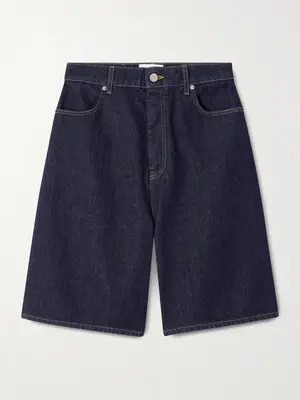 Loulou De Saison Isu Denim Bermuda Shorts
