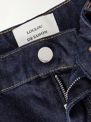 Loulou De Saison Isu Denim Bermuda Shorts