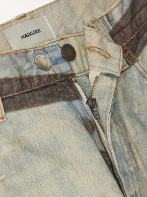 HAIKURE Bonnie Distressed Mid-rise Jeans