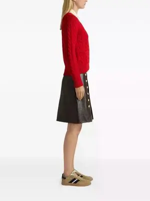 Bally Cable-knit Buttoned Cardigan