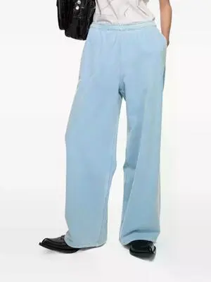 Acne Studios Logo Cotton Trousers
