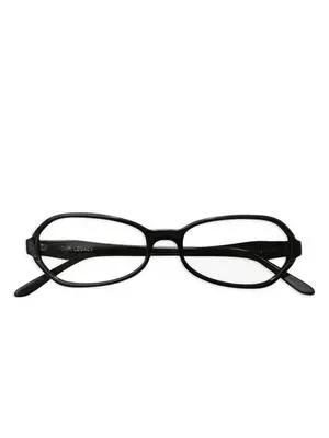 Our Legacy Oval Frame Glasses - Black