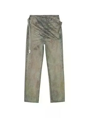 DIESEL® D-thalira Deconstructed Self-tie Belt Jeans