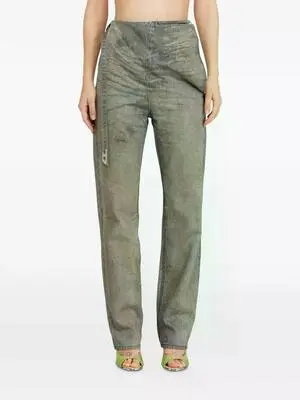 DIESEL® D-thalira Deconstructed Self-tie Belt Jeans
