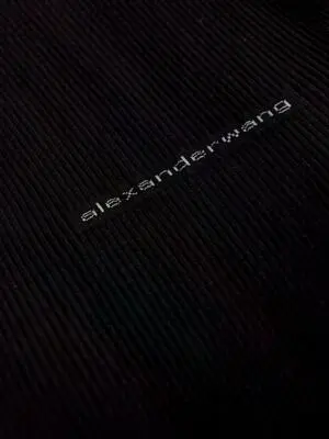 Alexander Wang Ribbed Short-sleeve Top