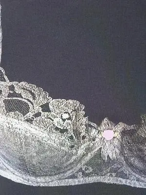Vaquera Bra-print T-shirt