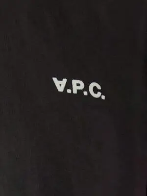 A.p.c. Logo Detail T-shirt - Black