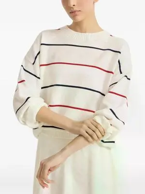 Brunello Cucinelli Striped Cotton Sweater