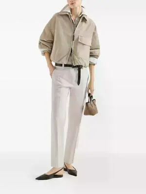 Brunello Cucinelli Cotton Twill Trousers