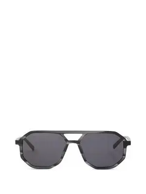 Karl Lagerfeld Pilot Frame Sunglasses - Grey