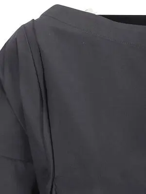 M.S.M. Asymmetric Pleated Blouse