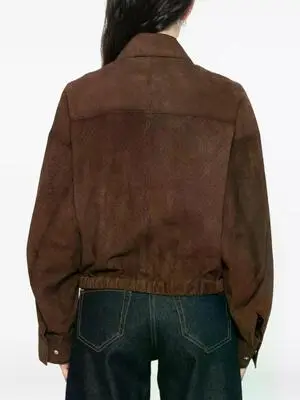 BULLY Perforated Leather Zip Jacket