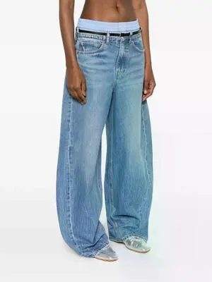 Alexander Wang Pocket Belted Jeans - Blue