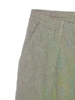 Universal Works Lucas Checked Pleat Trousers