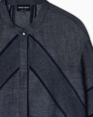 Giorgio Armani Linen And Lyocell Shirt