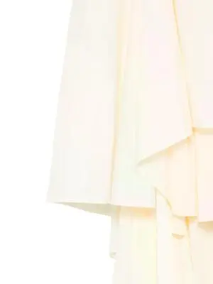 SYSTEM Asymmetric-neck Ruffled Top