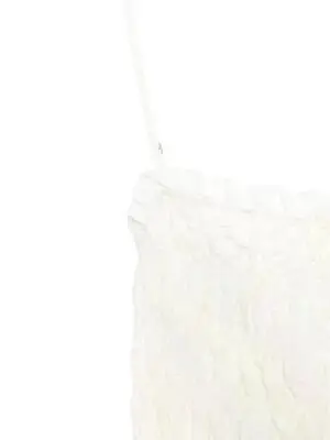 SYSTEM Ruffled Strap Top