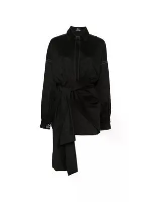 CATALINA Knot-detail Shirt Dress