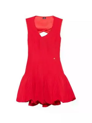 CATALINA V-neck Pleated Dress