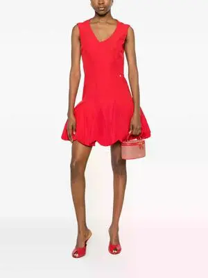 CATALINA V-neck Pleated Dress
