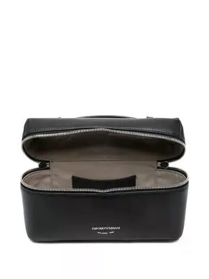 Emporio Armani Zip-around Tote Bag - Black