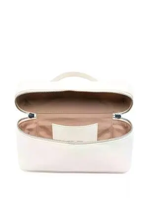 Emporio Armani Mini Leather Tote - Neutrals