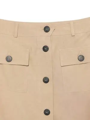 Liu Jo Buttoned Pocket Midi Skirt