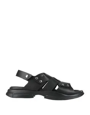 GANNI Sandals Size Synthetic Material - Black