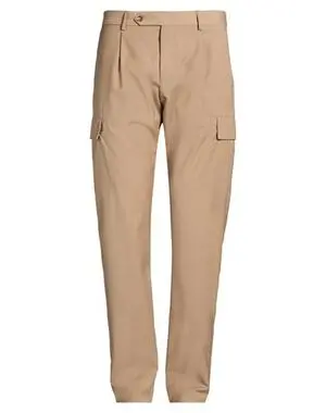 PAOLONI Pants Sand Size Polyester, Wool, Elastane - Beige