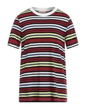 Marni T-shirt Burgundy Size Cotton - Red