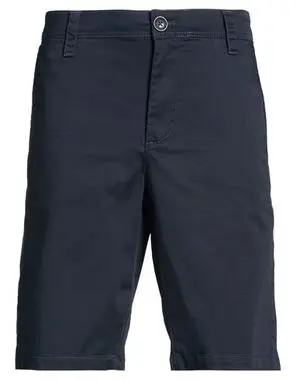 Armani Exchange Shorts & Bermuda Shorts Sand Size Cotton, Polyester, Elastane - Blue