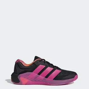 Adidas Dropset 4 Power Training Shoes Core Black / Semi Lucid Fuchsia / Lucid Tangerine